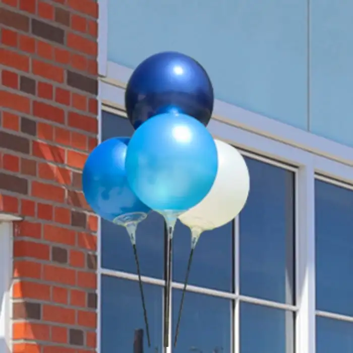 4-Balloon Cluster with 8" Vinyl Balloons at GABP Property